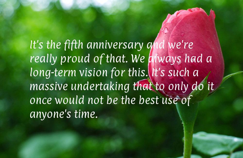 Company Anniversary Quotes