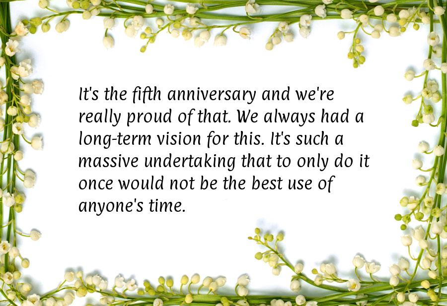Company Anniversary Quotes
