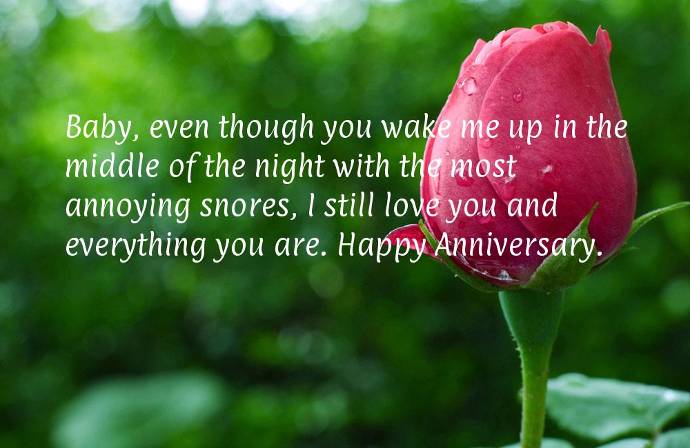 Funny Anniversary Quotes For Him