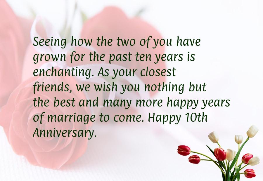 10 Years Anniversary Quotes