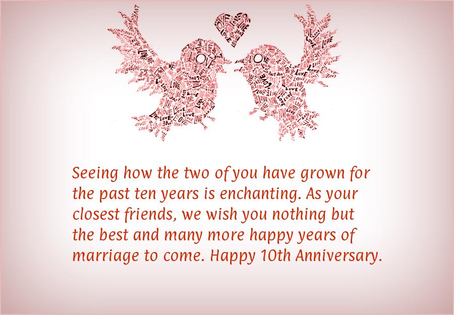 10 Years Anniversary Quotes
